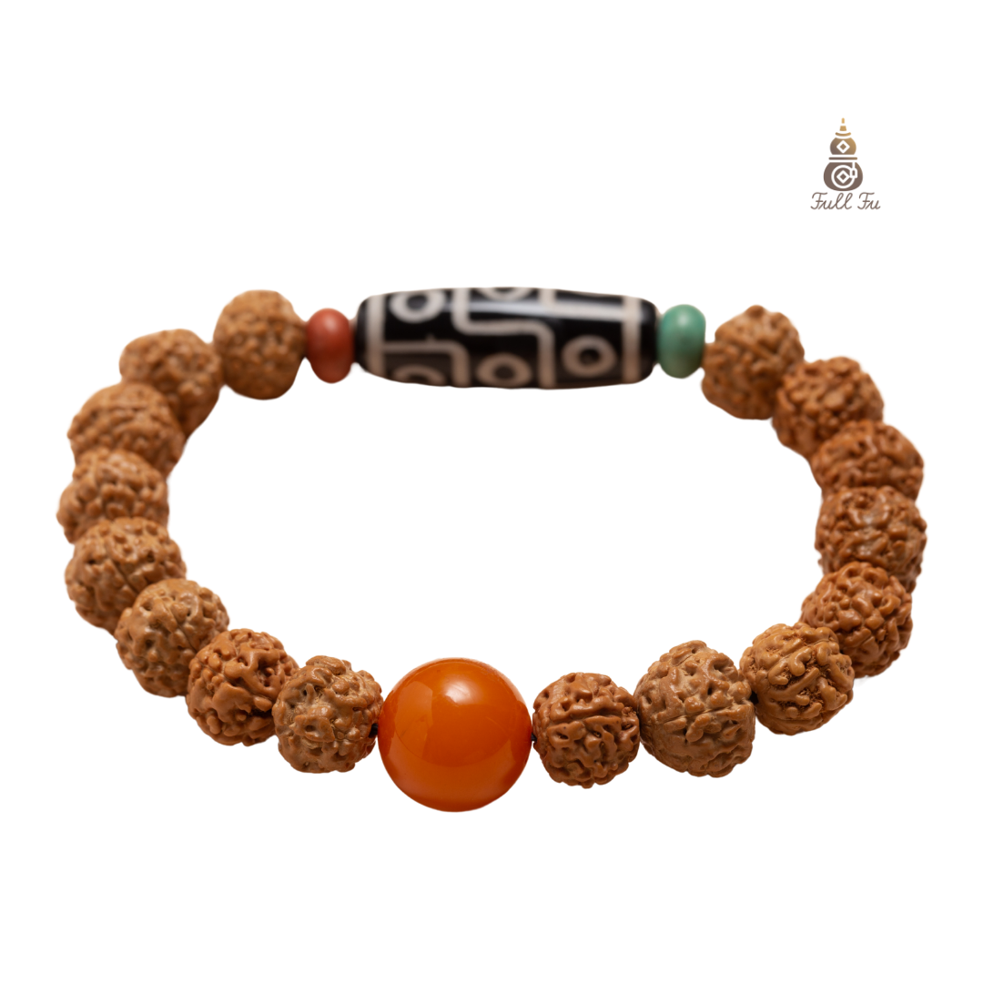 The guardian totem between the wrists - Agate Tianzhu Bracelet – Full Fu
