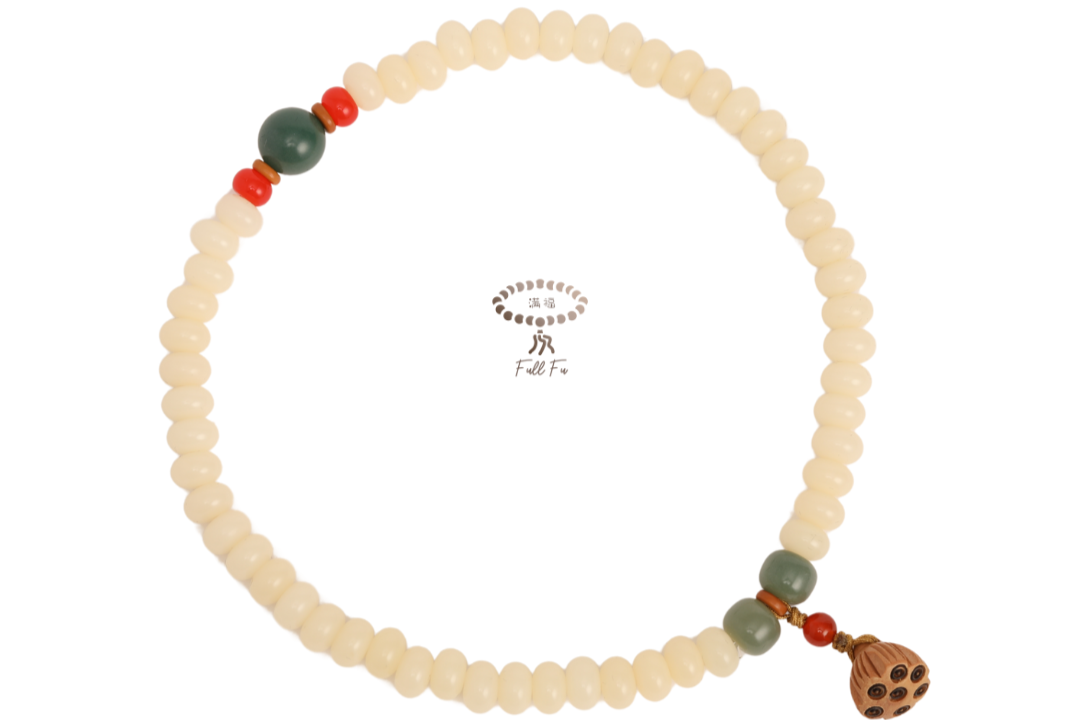 Lotus Reflecting Moon Bodhi zen bracelet – Full Fu